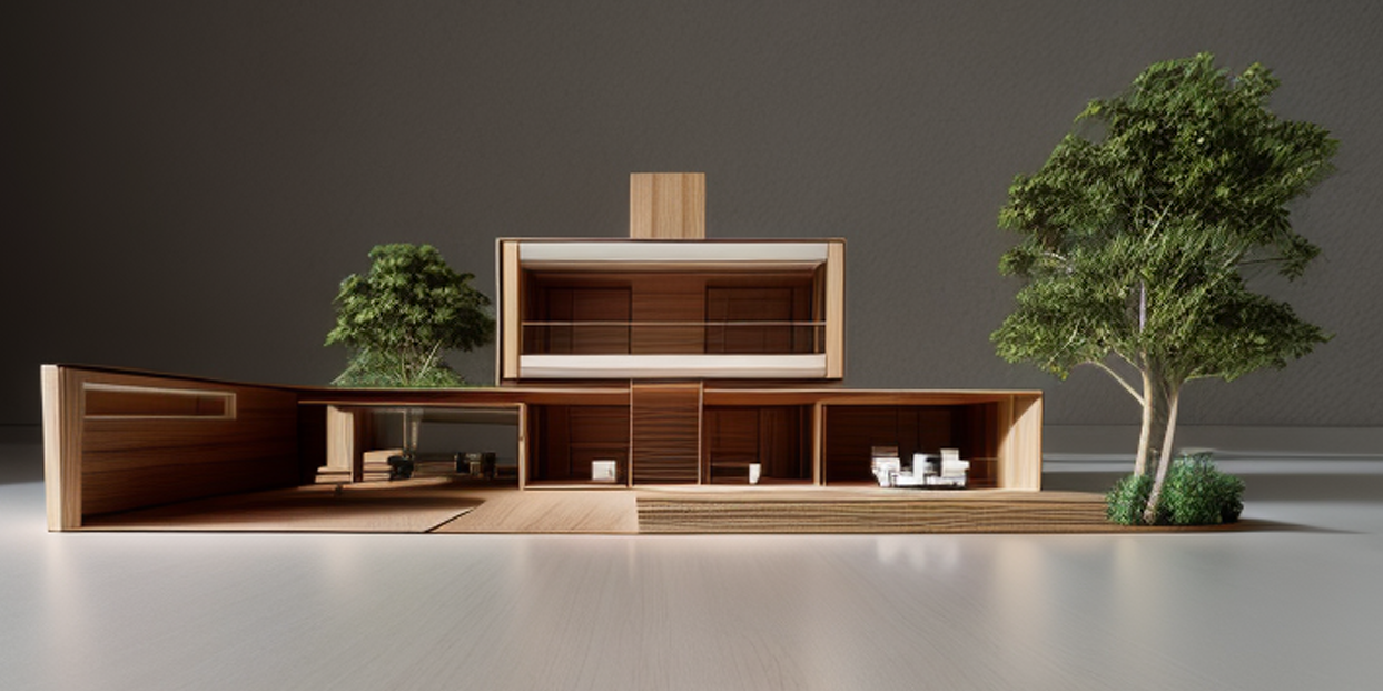 Maquette villa - Archstudio Architecten